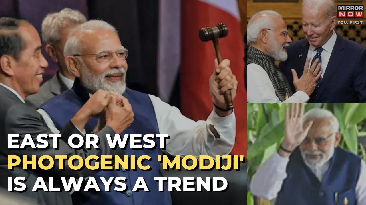 PM Modi G20 Viral Moments | Camera-Friendly Smiling 'Modiji' Was a Hit ...