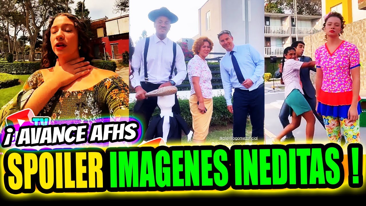 ¡AVANCE AFHS! ACTORES EN PLENA GRABACIONES ! ¿QUE PASO? "MUESTRAN VIDEOS INEDITOS EN LAS LOMAS ...