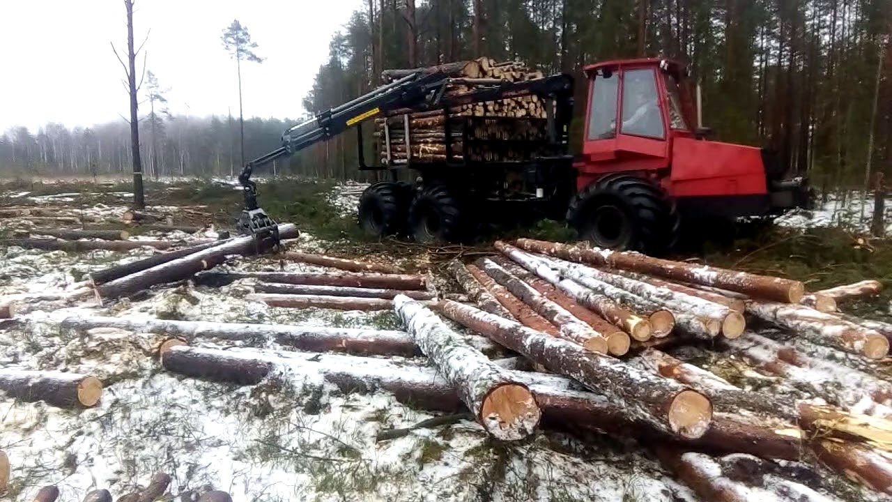 homemade forwarder(29 12 2018) - YouTube