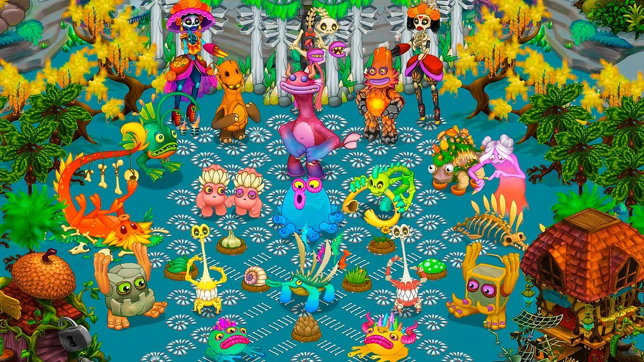 Bone Island - Full Song with RARE Clavavera (My Singing Monsters) - YouTube
