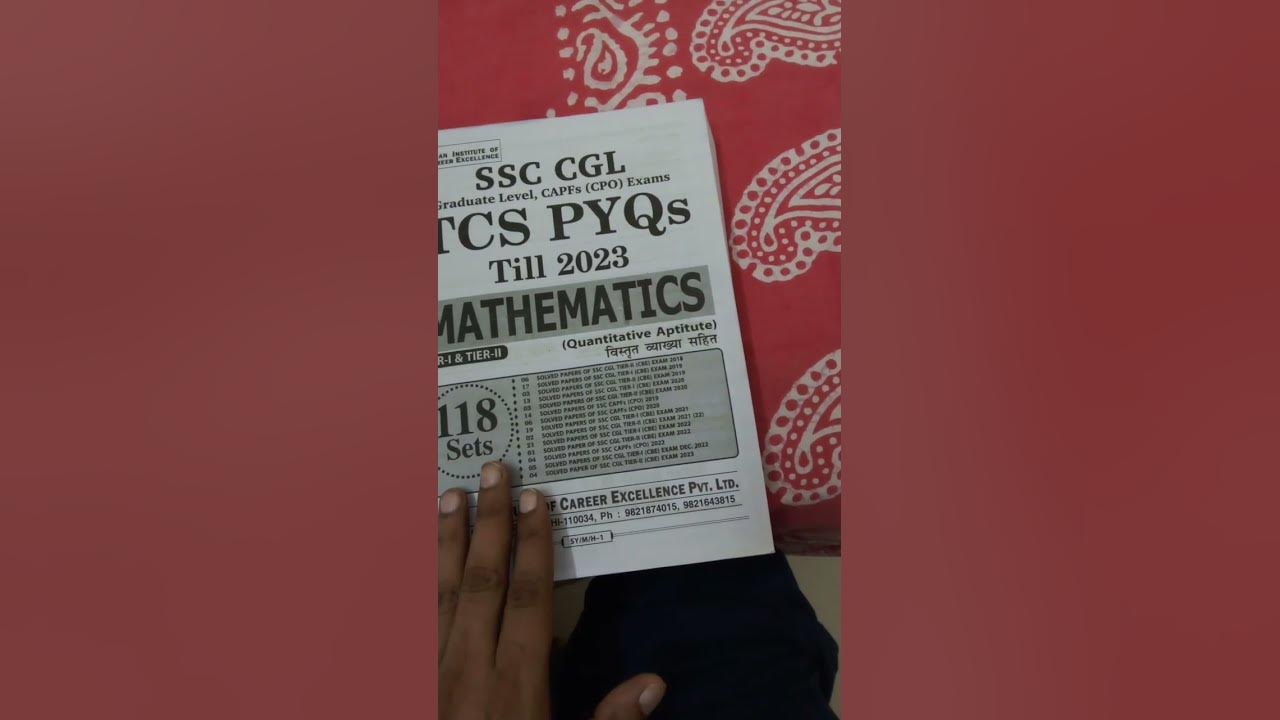 Kiran SSC CGL Maths TCS PYQ Till March 2023 Updated Tier 1 & Tier 2 Solved Papers Best Book ...