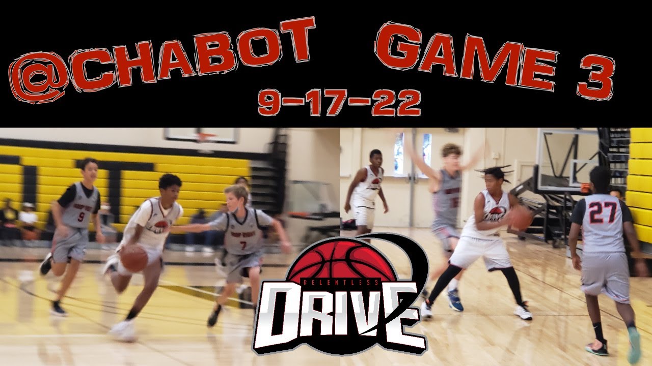Relentless Drive 13U/14U Boys Basketball 9-17-2022 Game 3 - YouTube