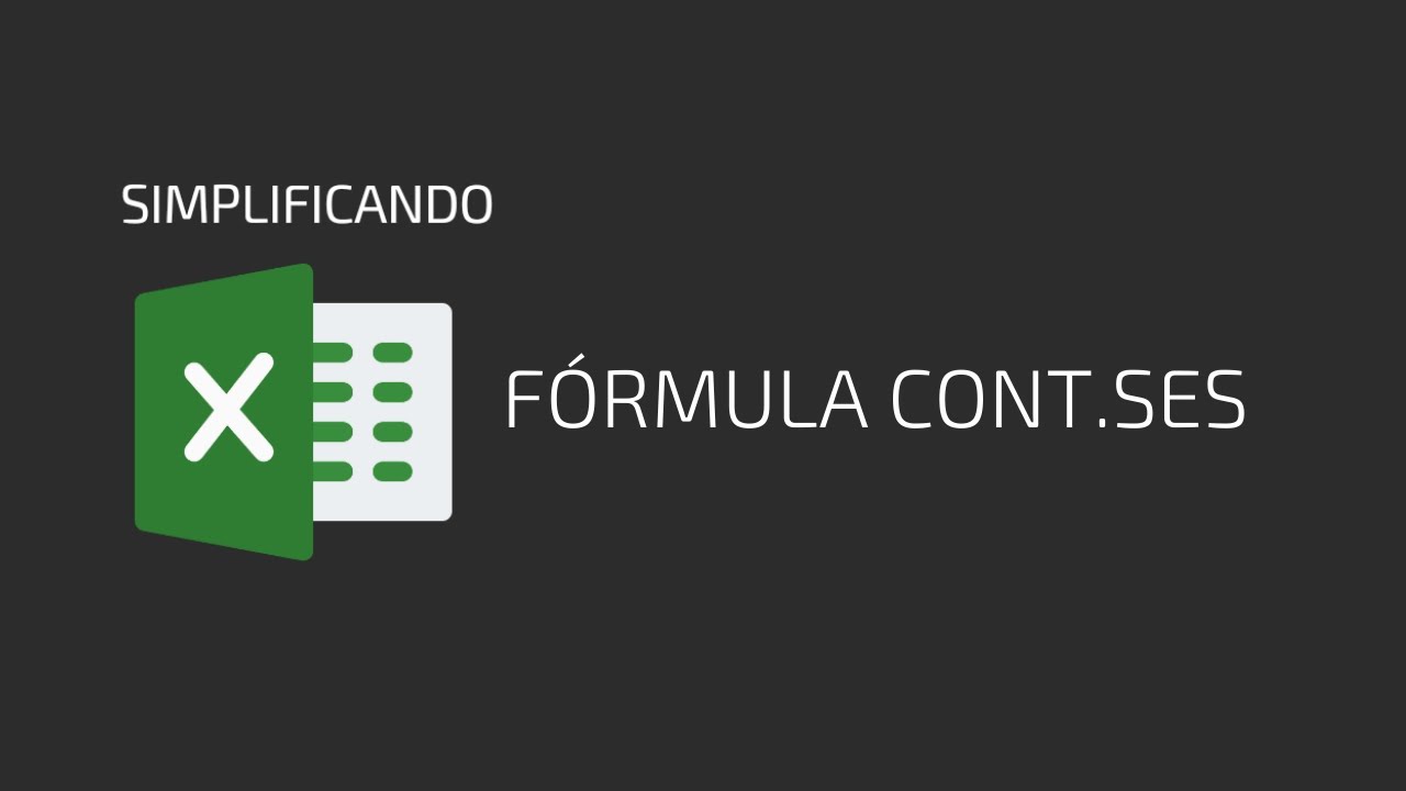 Simplificando a Fórmula CONT SES - YouTube