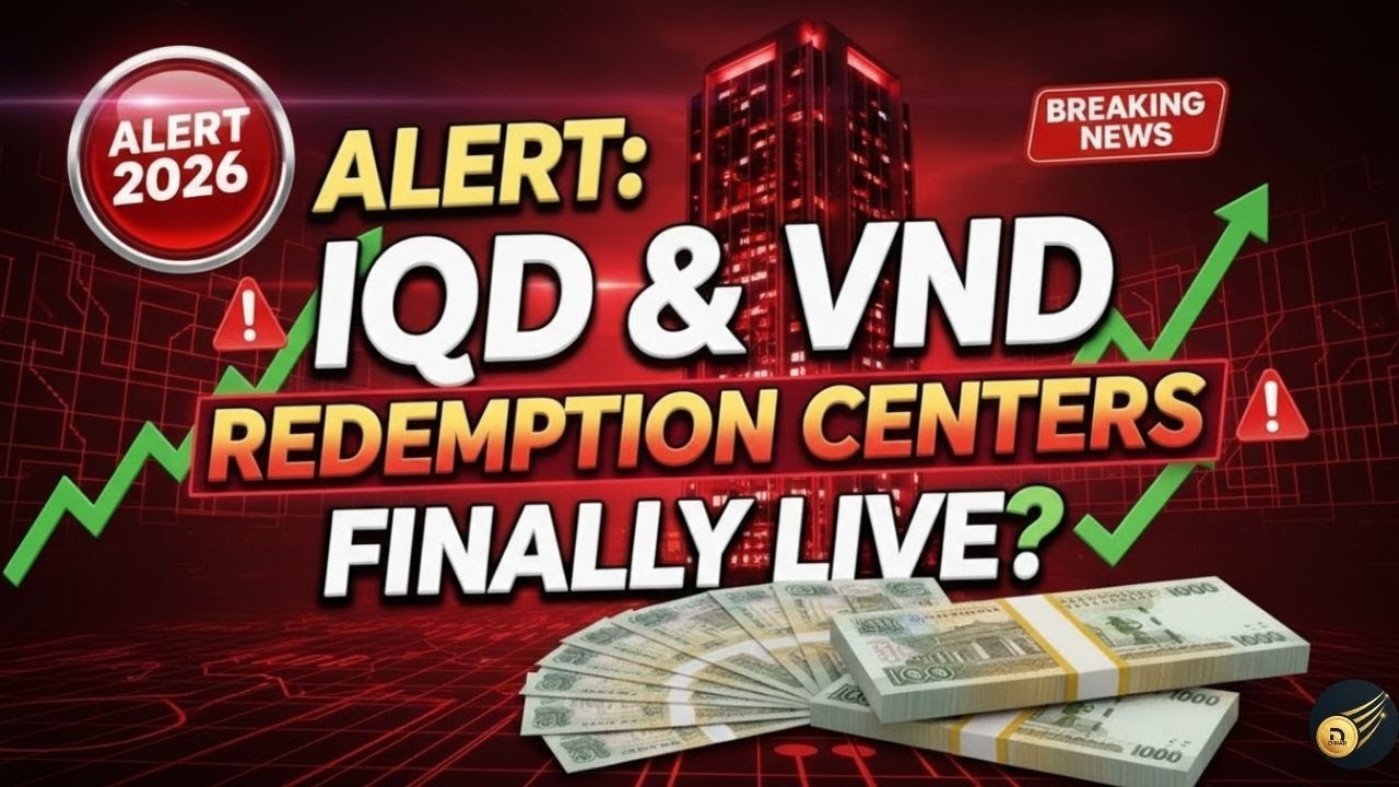 🏦 ARE THEY LIVE? Redemption Centers Update 2026 for IQD & VND! 💰 - YouTube