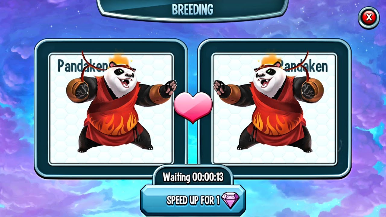 Monster Legends - Pandaken & Pandaken - Breeding Corrupted 😱 - YouTube