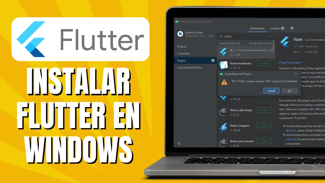 Cómo INSTALAR Flutter En Windows (Tutorial Rápido) - YouTube