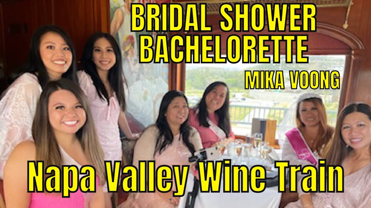 Napa Valley Wine Train - Afternoon Tea - Bridal Shower/Bachelorette ...