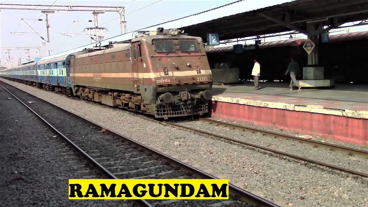 Balharshah Bhadrachalam Singareni Arrive Ramagundam & Kerala Express ...