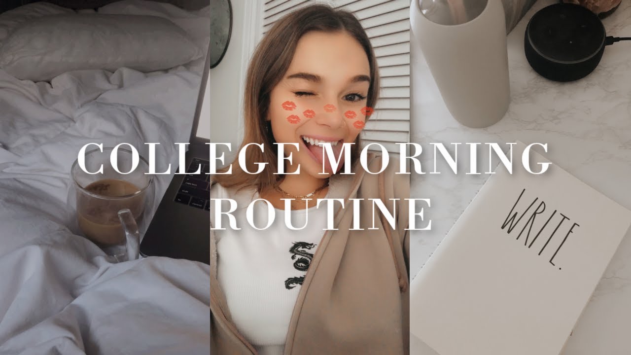 my college morning routine 2020! - YouTube