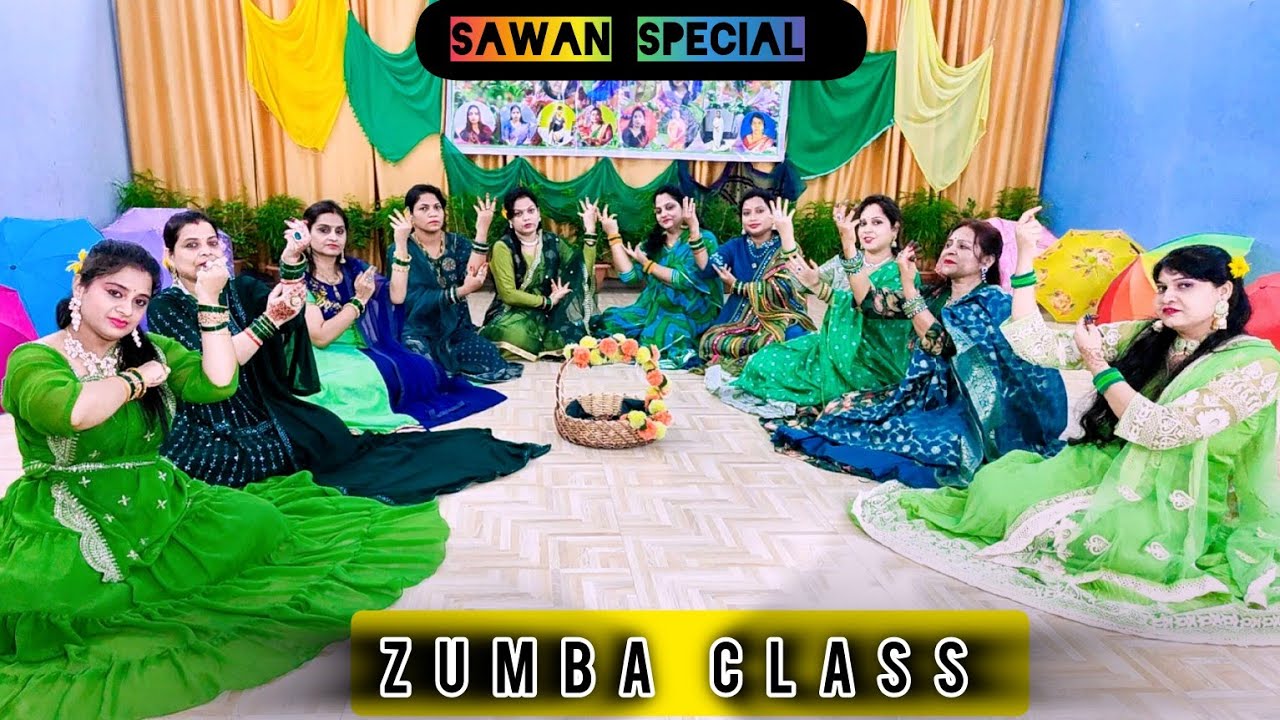 Ghanan ghanan | Dance video | Dance choreography | zumba with saroj ...