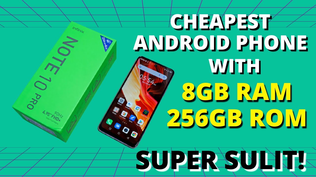 INFINIX NOTE 10 PRO 256GB INTERNAL MEMORY 8G ROM - YouTube