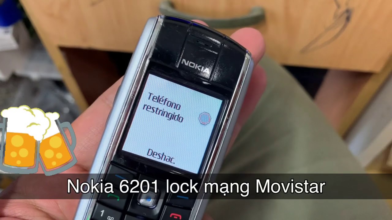 Unlock Nokia 6201 Movistar - YouTube