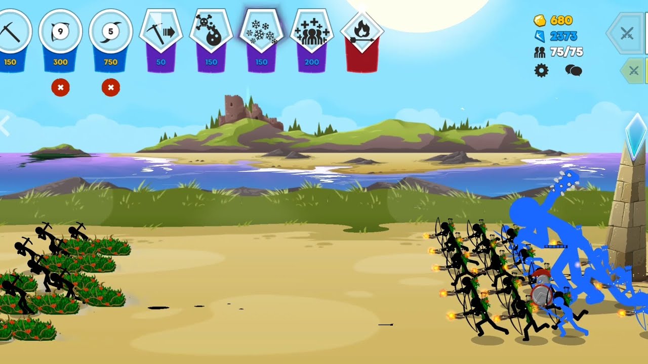 Stick War III 2v2 - YouTube