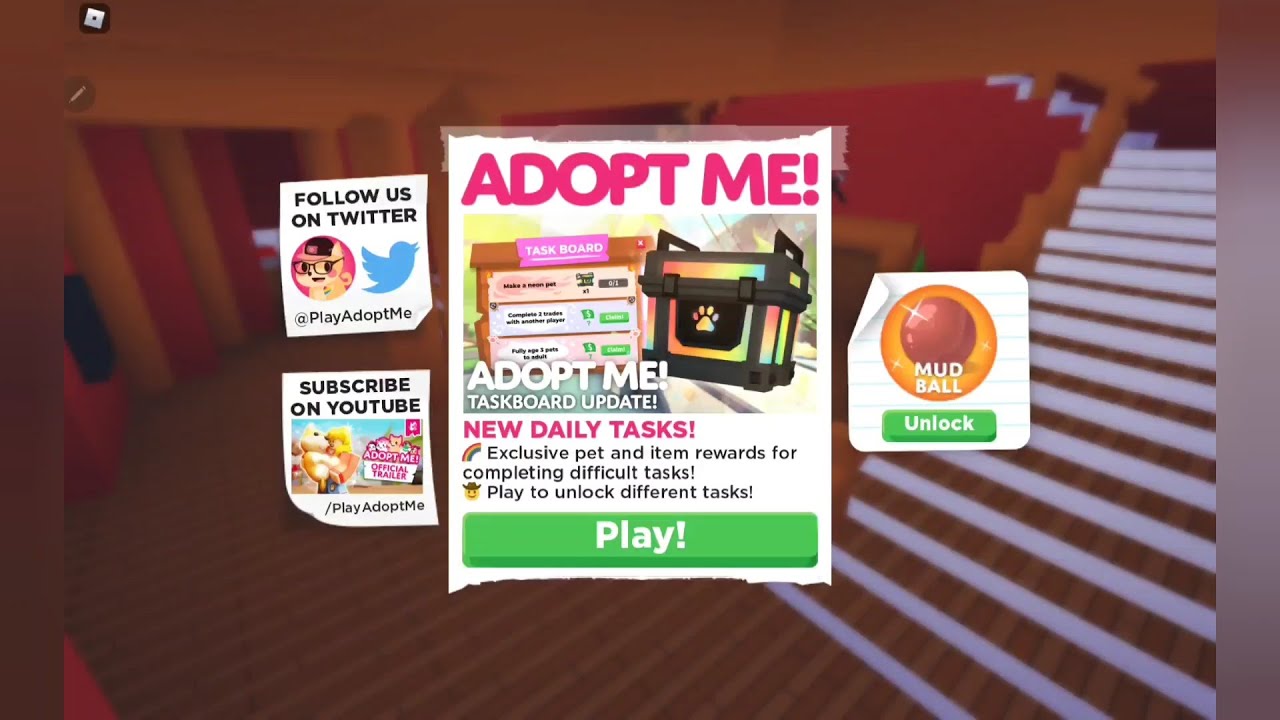 Adopt Me Task Board Update! Making Neon Husky And Neon Snow Leopard ...