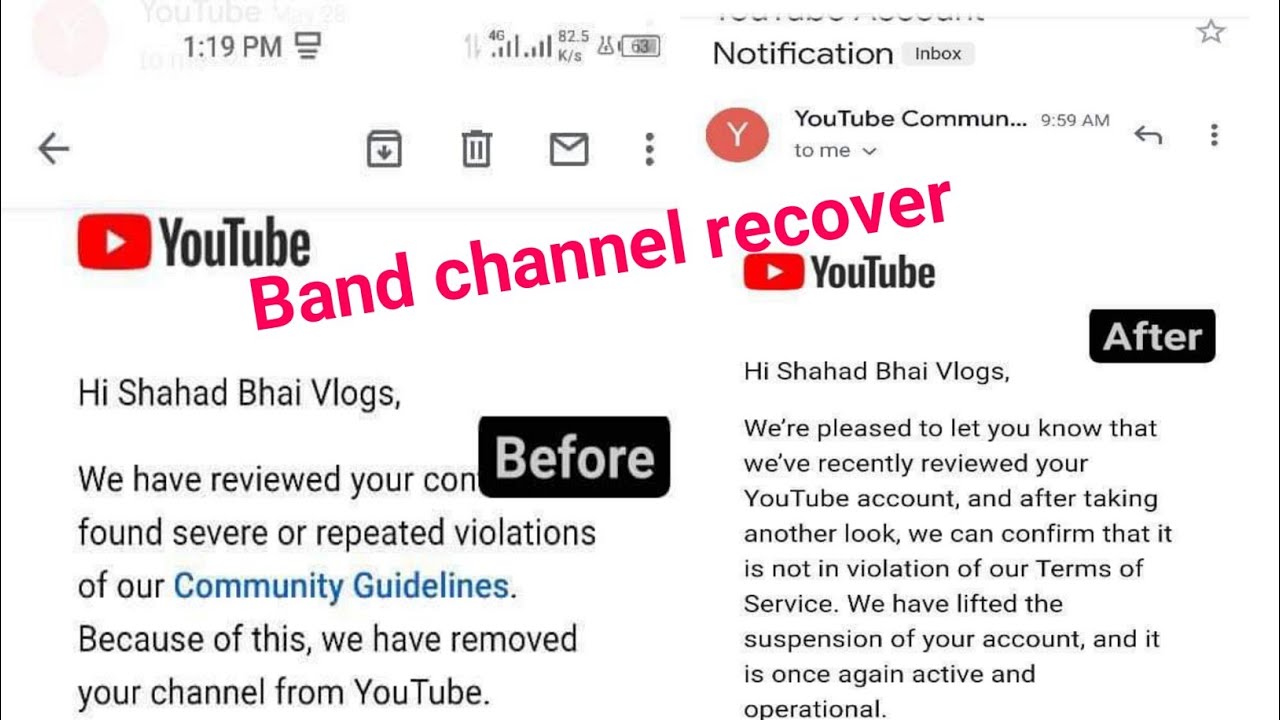 How To Recover Terminated Suspended YouTube Channel || 2022 || - YouTube