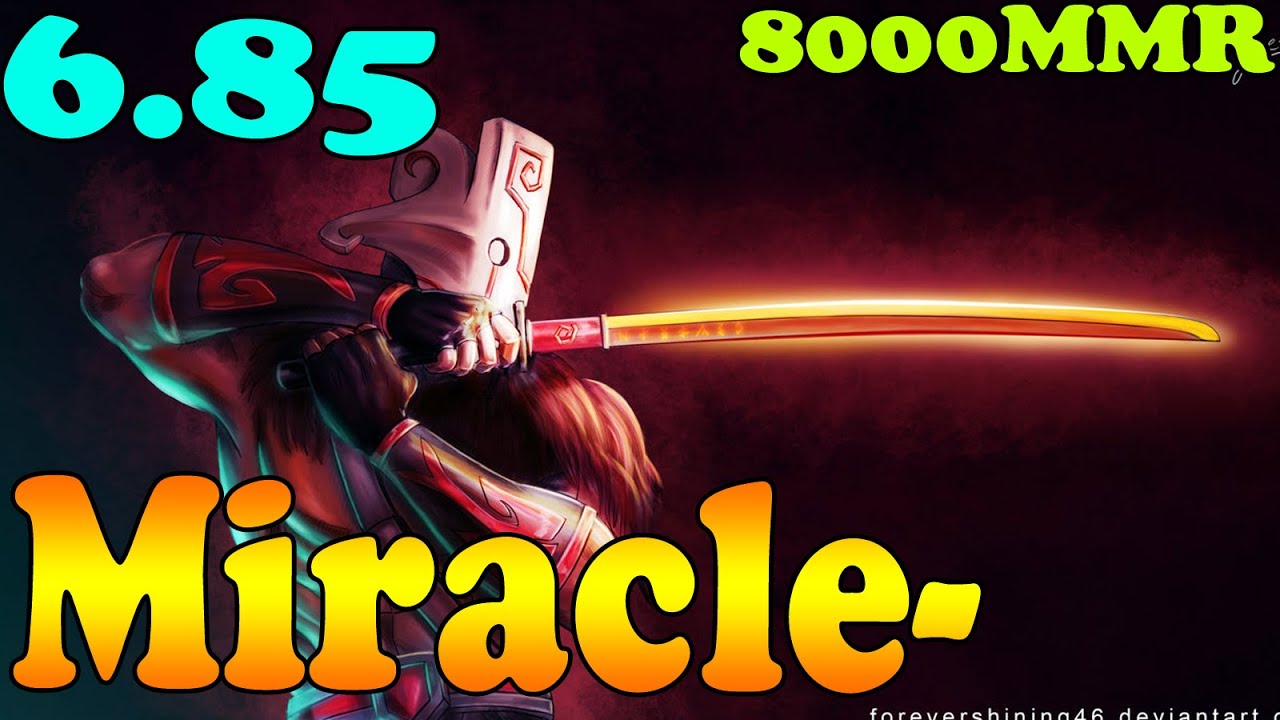 Dota 2 - Miracle- 8000 MMR Plays Juggernaut Vol 3 - Ranked Match ...