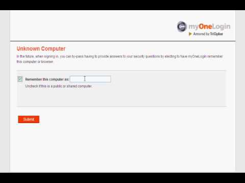 Using the Verisign Identity Protection(VIP) token with myOneLogin - YouTube