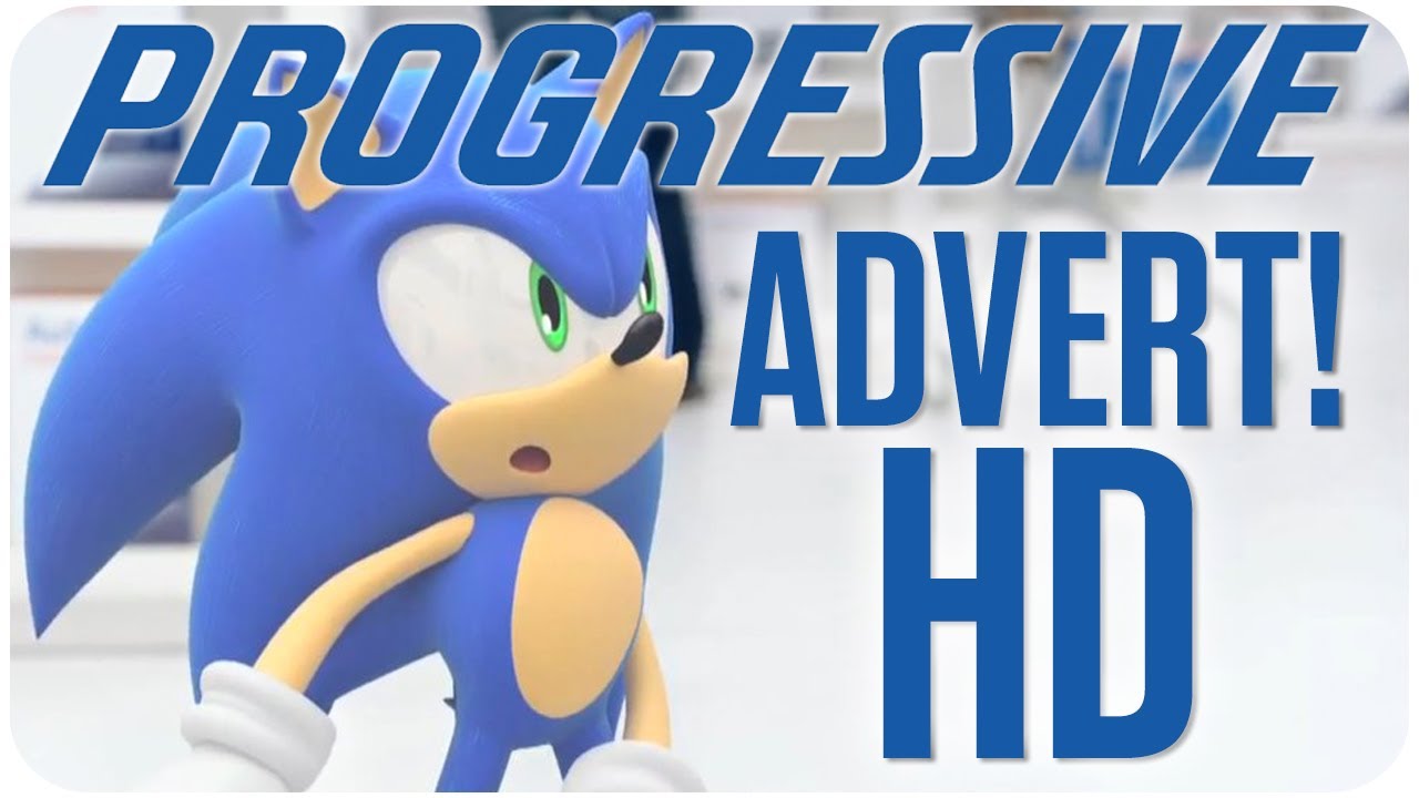 Progressive Insurance - Sonic The Hedgehog HD - YouTube