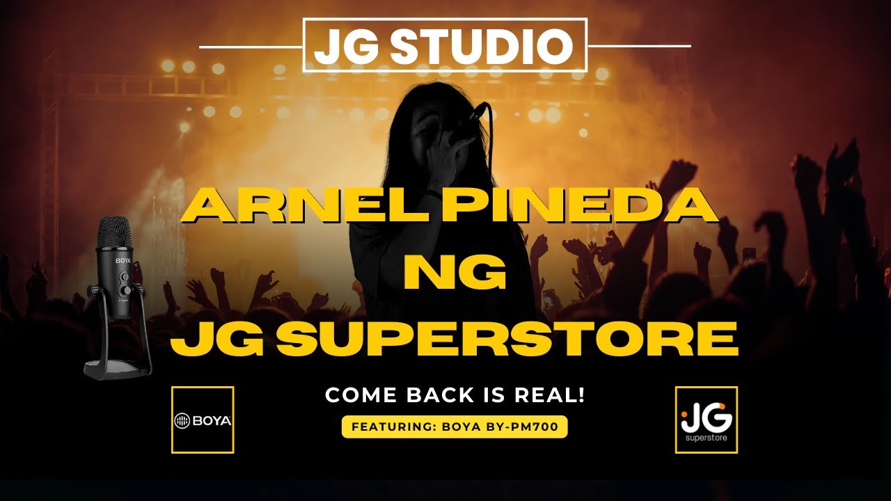 JG Studio: Ang Pagbabalik ni Arnel Pineda ng JG! - YouTube