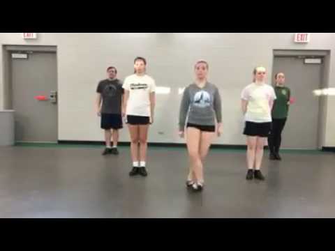 Irish Dance- Treble Reel _ Practice_ Lucky Steppers - YouTube