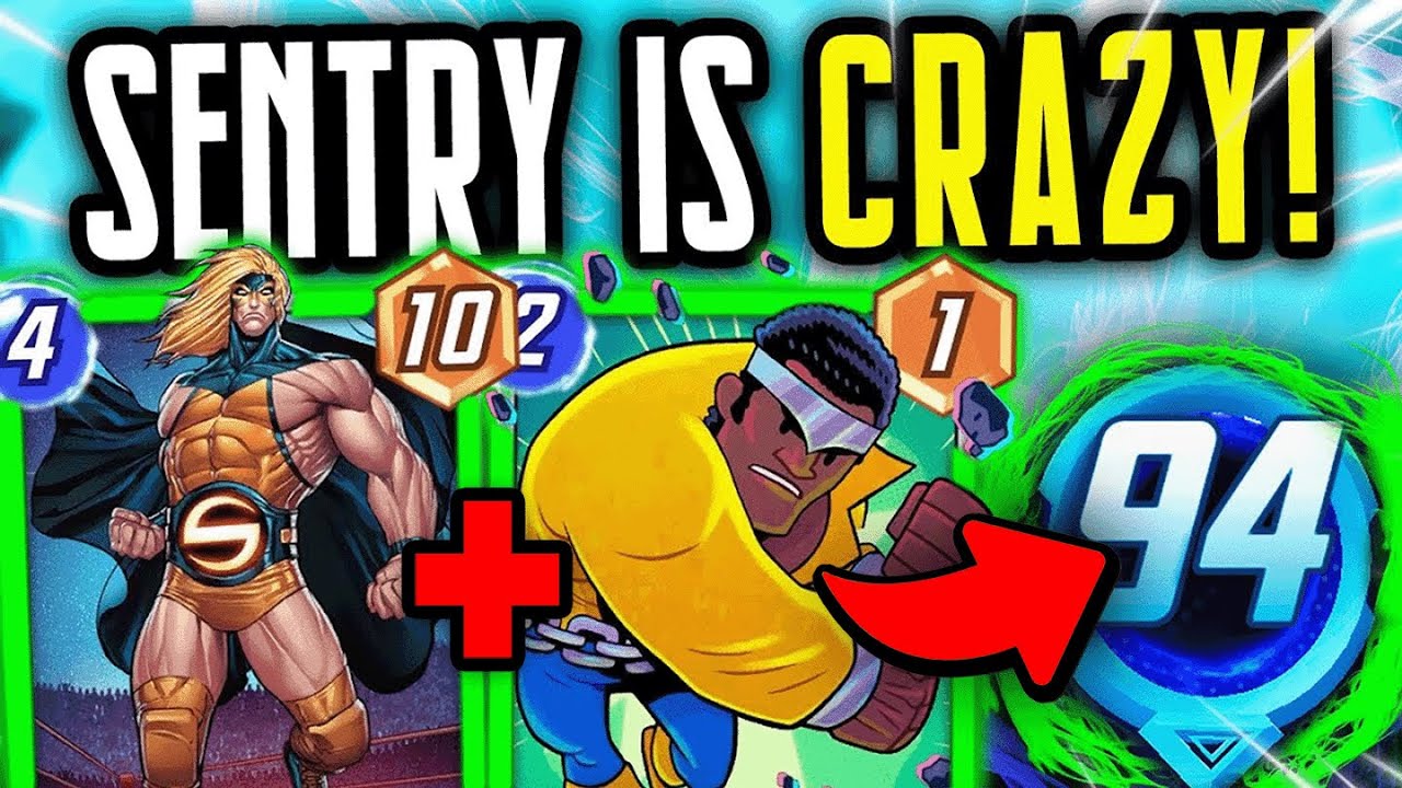 I LOVE THIS DECK! Sentry Never gets Old! - Marvel Snap - YouTube