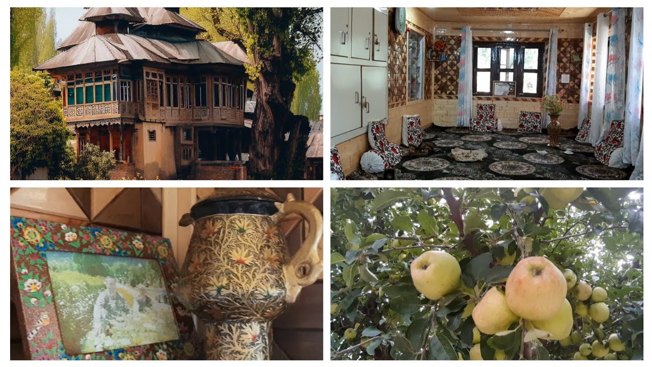 When I Visited a very beautiful and traditional kashmiri House/ lovely ...