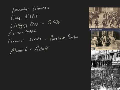 4th Year History - Spartacist Uprising, Kapp Putsch, Ruhr Invasion ...