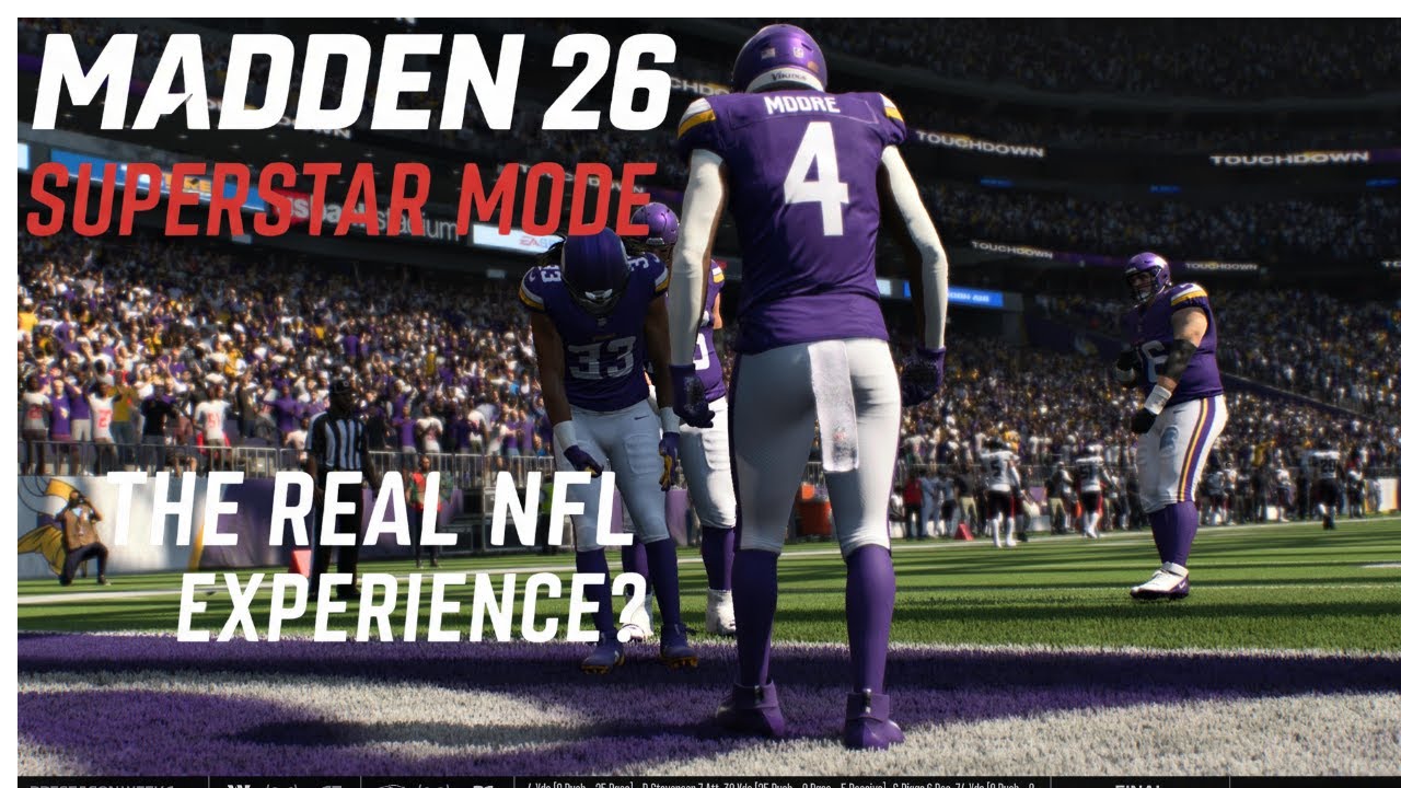 Madden 26 Superstar Mode Gameplay: Is This The REAL NFL Experience? - YouTube