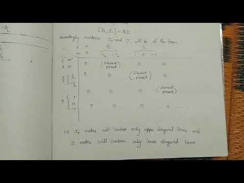 Angular momentum Matrices J+, J-, Jx and Jy Part 2 (480p) | Quantum Mechanics |NNN - YouTube