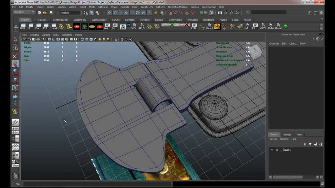 Creating A Stylized Car In Maya, The Complete Workflow - Part 3-1 - YouTube