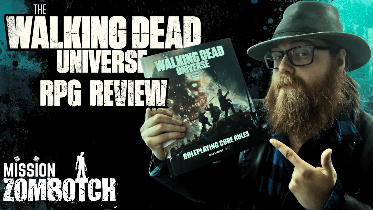 The Walking Dead Universe RPG Unboxing & Review - YouTube
