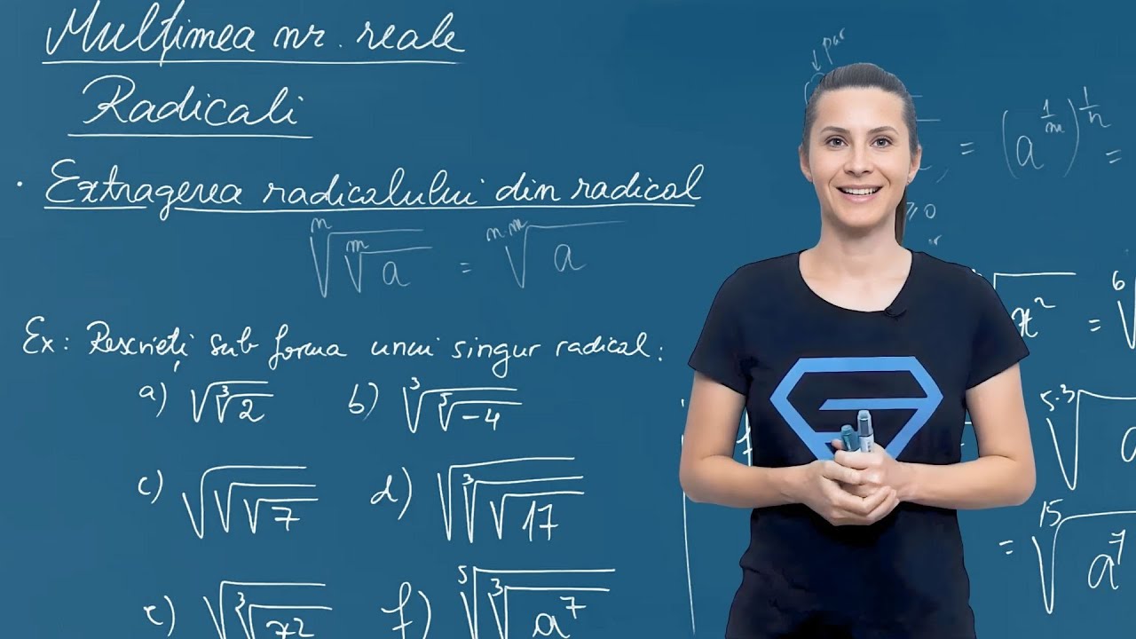 Extragerea radicalului din radical: formule și exemple - Clasa a X-a ...