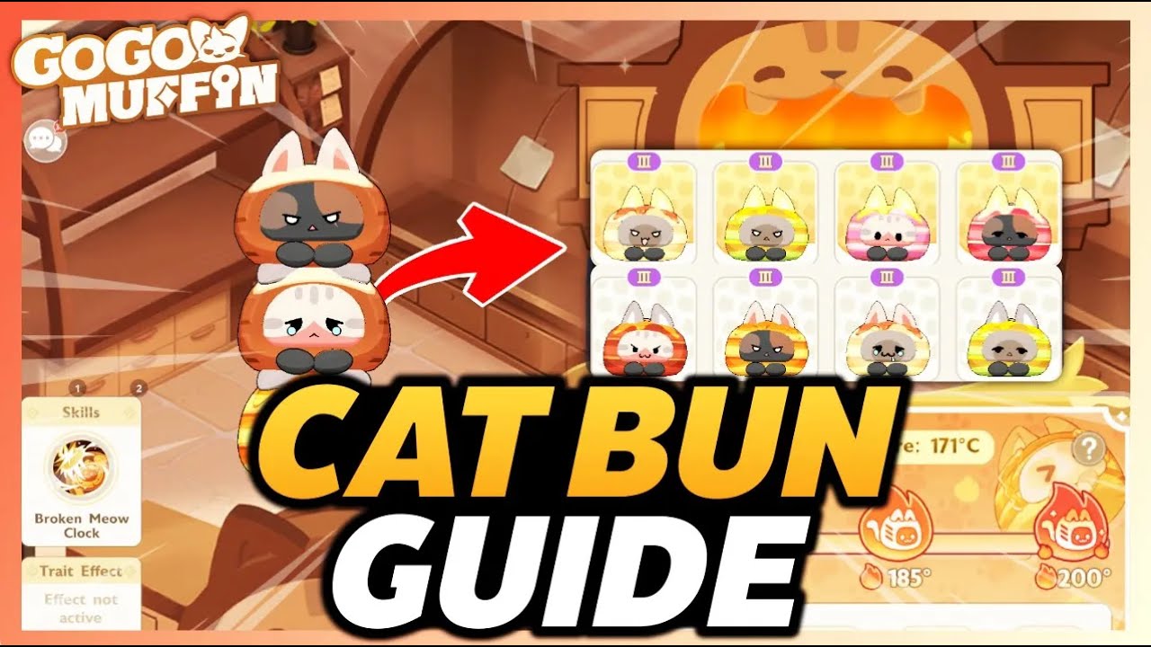 Cat Bun Beginners Guide [GoGoMuffin] - YouTube