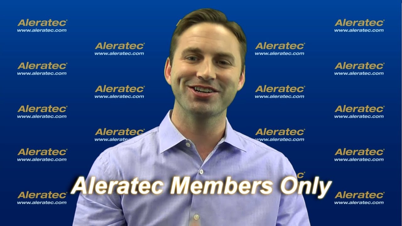 Aleratec Member's Only Program for Exclusive Access - YouTube