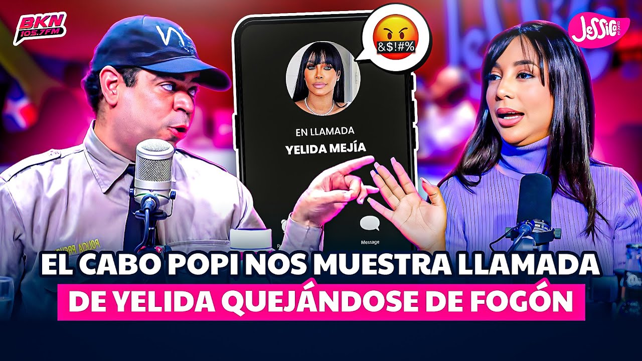 EL CABO POPI NOS MUESTRA LLAMADA DE YELIDA MEJÍA QUEJÁNDOSE DE FOGÓN TV ...