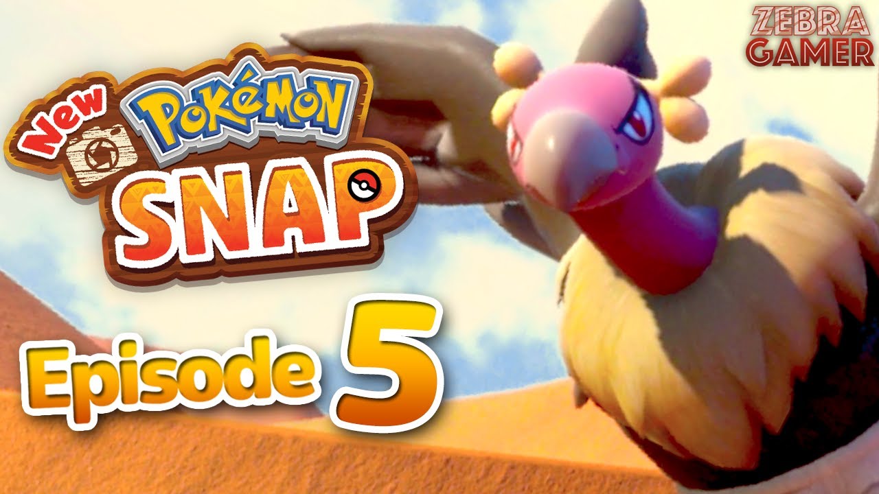 New Pokemon Snap Gameplay Walkthrough Part 5 - Sweltering Sands Day ...
