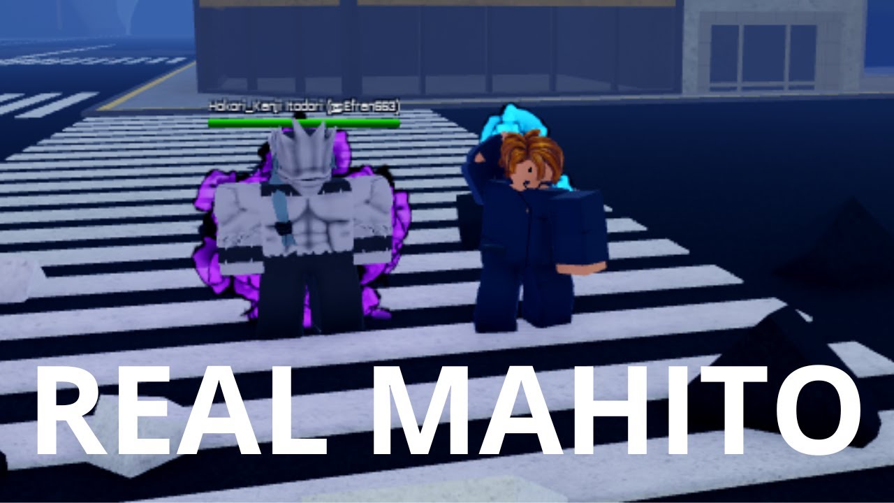 🟦MAHITO UPTDADE jujutsu chronicles roblox - YouTube