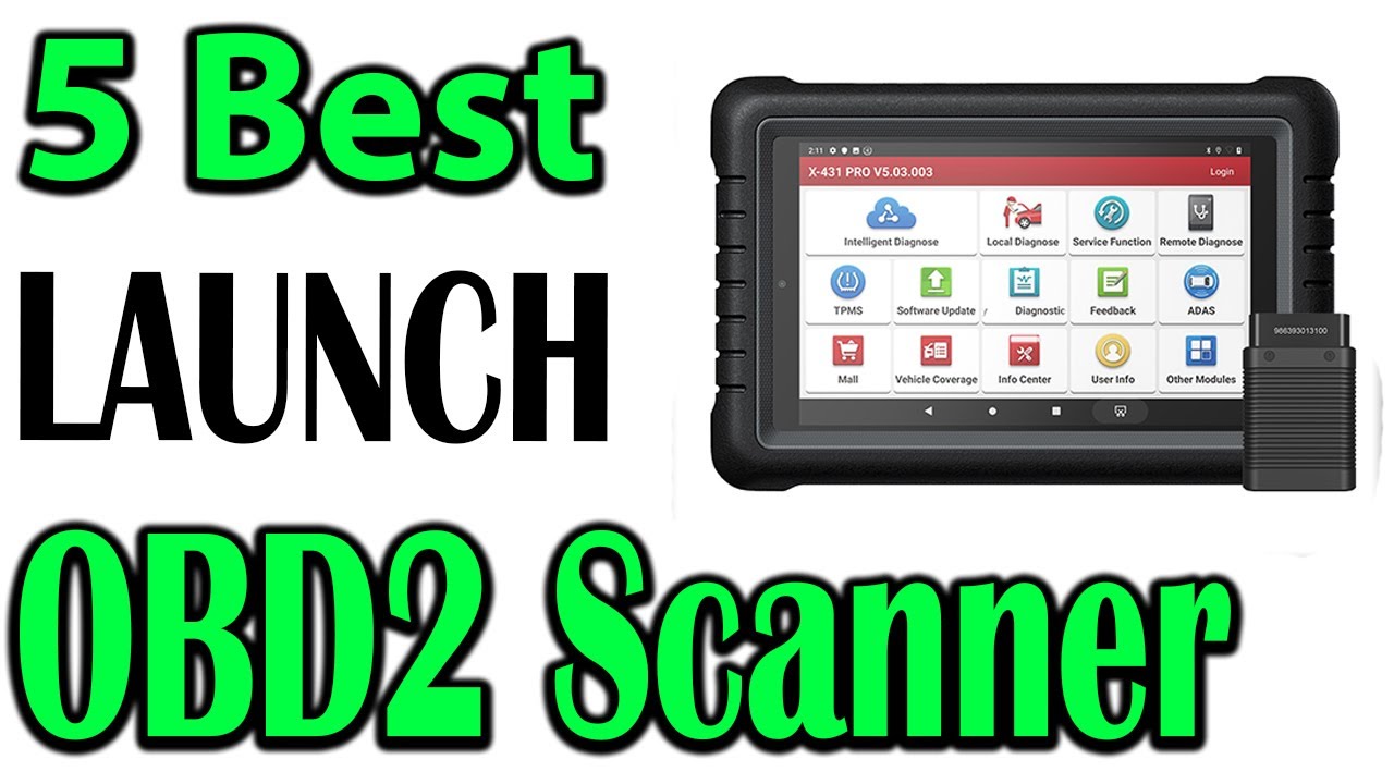 TOP 5 Best LAUNCH OBD2 Scanner On Aliexpress 2024 - YouTube