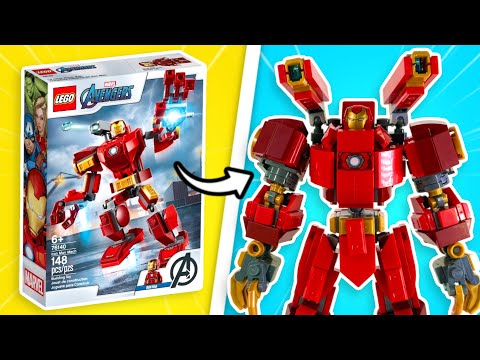 I Built LEGO Avengers Without Instructions…