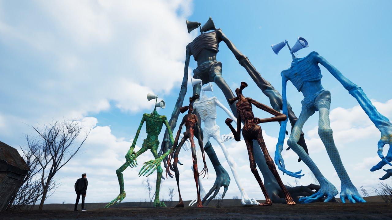 Siren Head is Coming! RUN! - YouTube