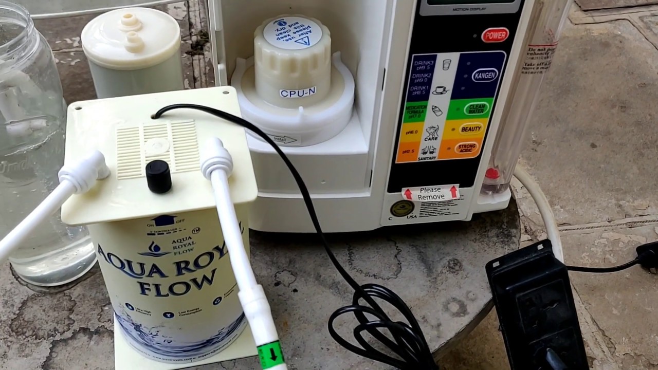 How to Deep clean SD 501 with the help of Aqua Royal flow. - YouTube