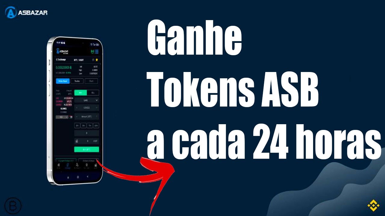 ASBAZAR EXCHNAGE DANDO TOKENS ASB DE GRAÇA A CADA 24 HORAS - YouTube