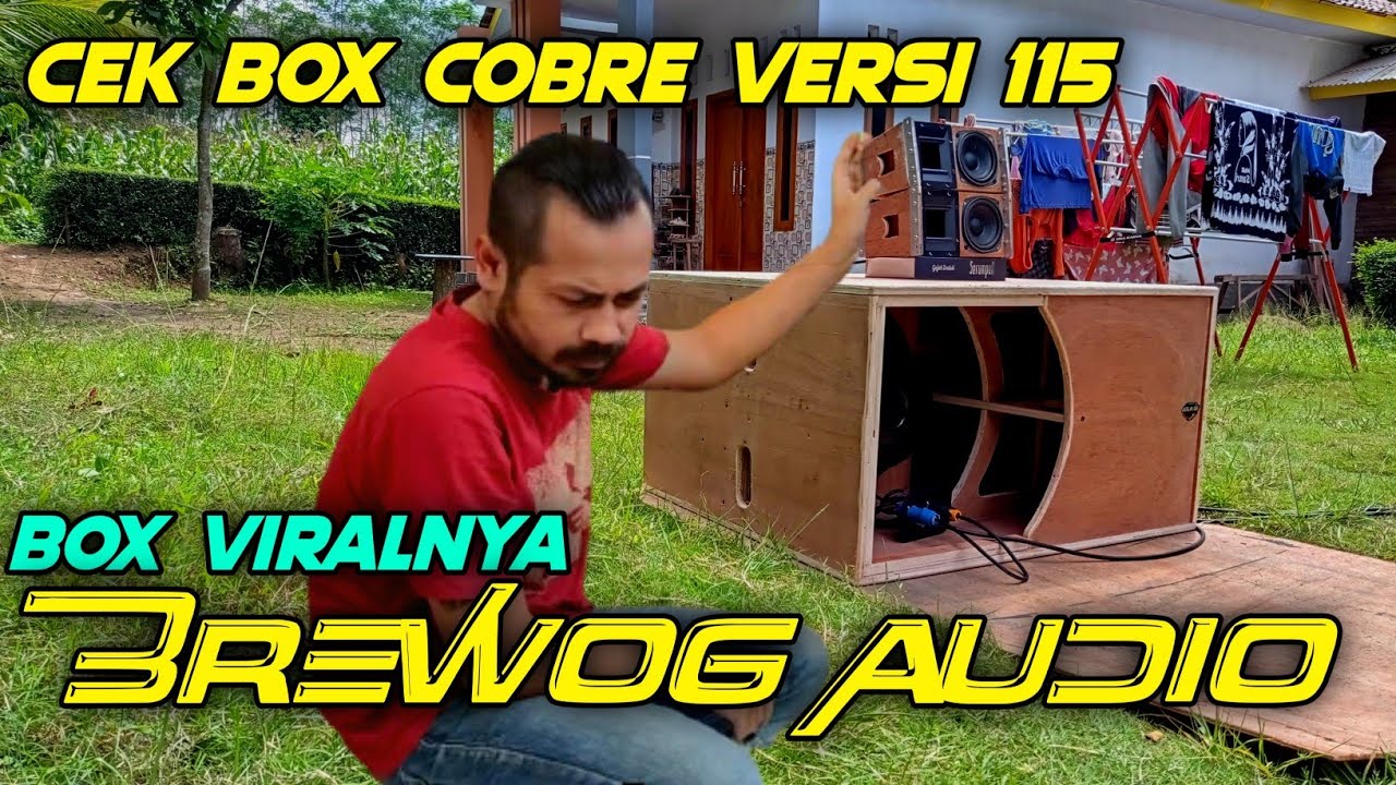 Akhirnya Rilis !!! Box Cobre Versi 15 inc || Box Viral Brewog Audio ...