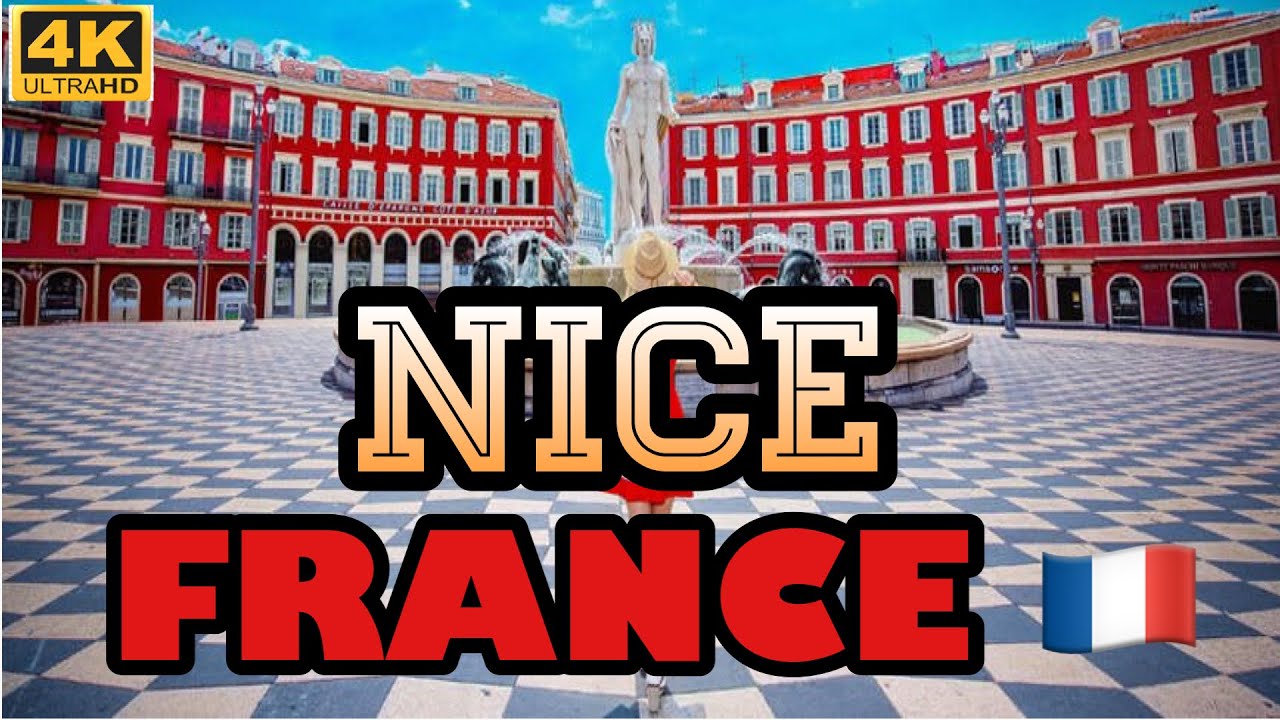 Nice,France Walking Tour | Walking Tour Around The Town | Walking in ...