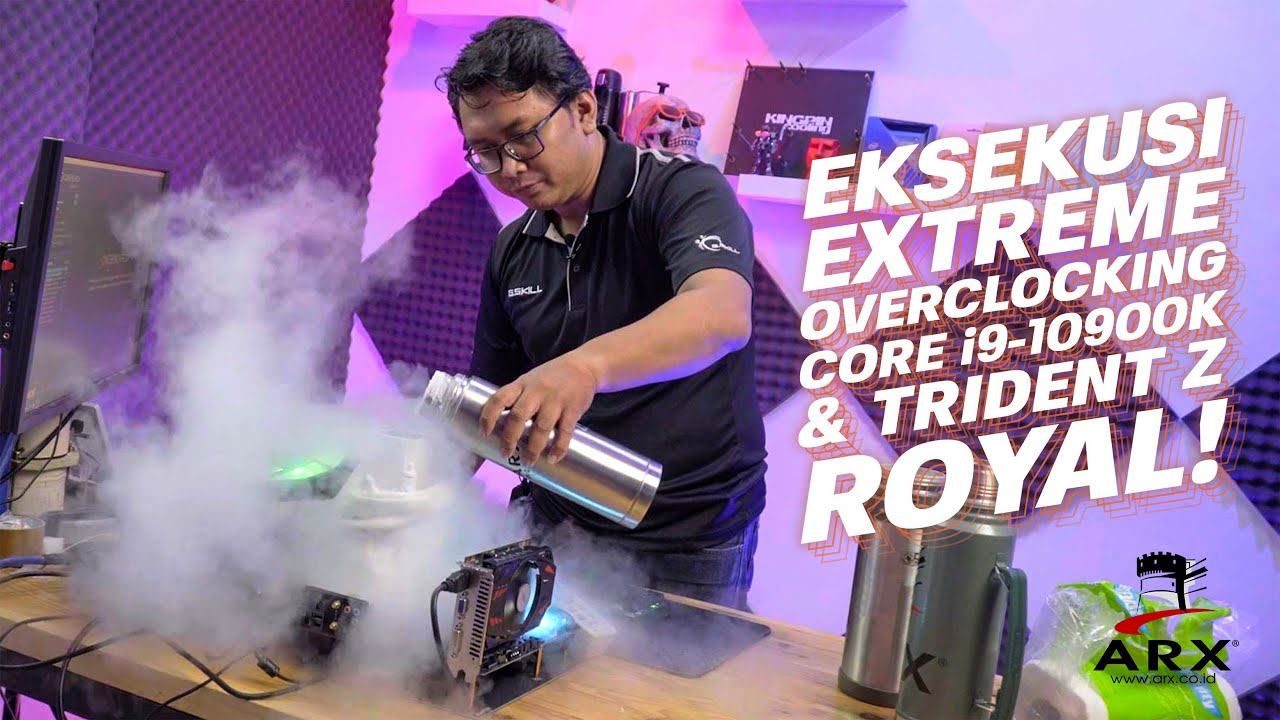 EKSEKUSI EXTREME OVERCLOCKING DENGAN INTEL CORE i9-10900K DAN G SKILL ...