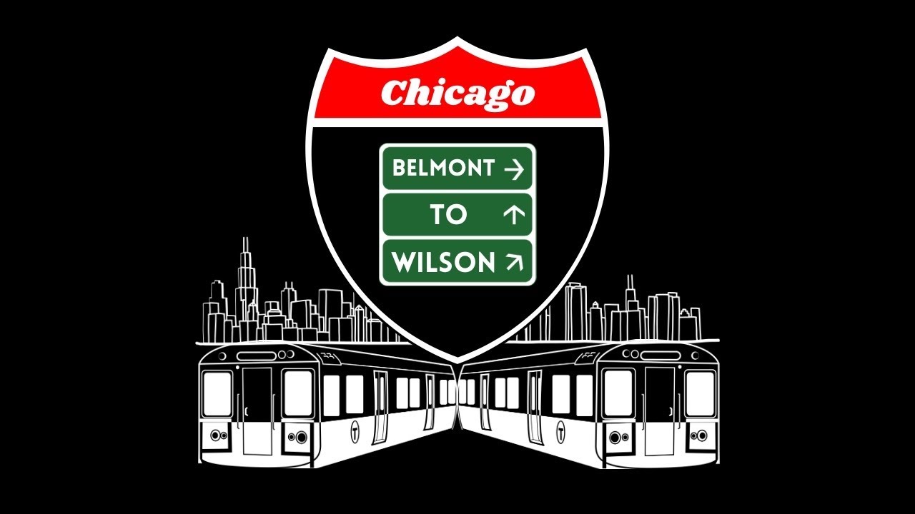 Riding The CTA Red Line From Belmont To Wilson - YouTube