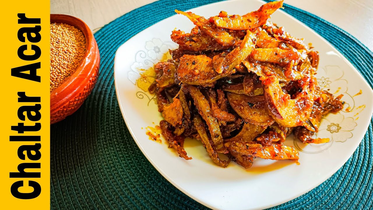 মজাদার টক মিষ্টি ঝাল চালতার আচার || Chaltar acar recipe || Elephant ...