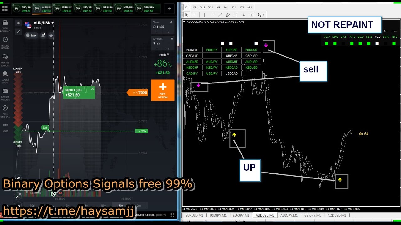 The most powerful MetaTrader binary options indicator for beginners and ...
