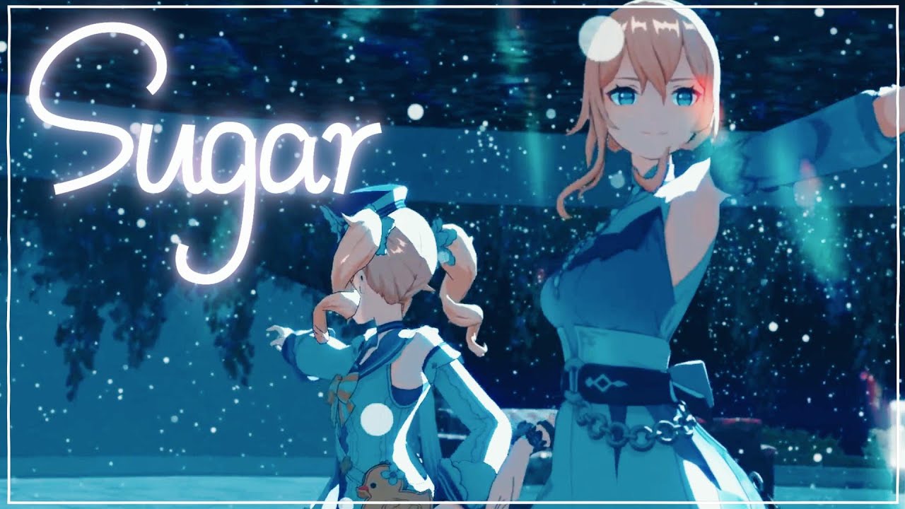 【原神MMD】Sugar【ジン/バーバラ/Genshin MMD/Genshin Impact】 - YouTube