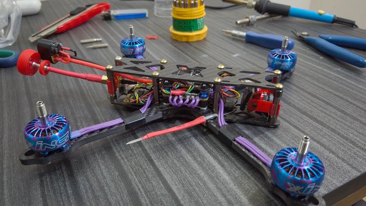 Beast Racing Drone Build - YouTube